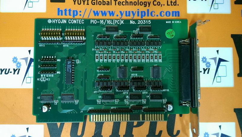 CONTEC PIO-16/16L(PC)K DIGITAL I/O ISOLATED BOARD - 裕益科技自動化設備可程式編碼器PLC分散式控制系統DCS